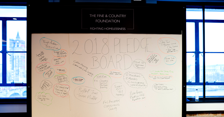 2018 Pledge List: our largest ever - Fine & Country Foundation